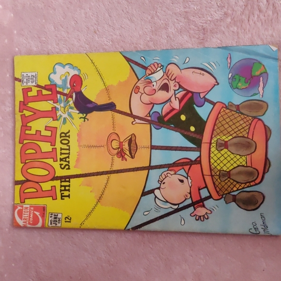 harlton comics | Other | Popeye Volume 2 Number 96 From June Of 969 ...